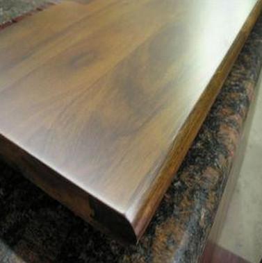 China 20mm thick prefinished smooth short acacia staircase treads from China supplier for sale