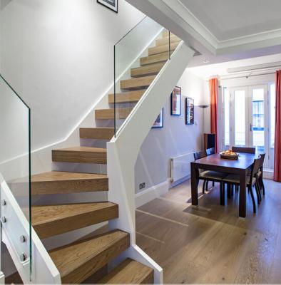 China Oak wood stair treads supplier from foshan for sale
