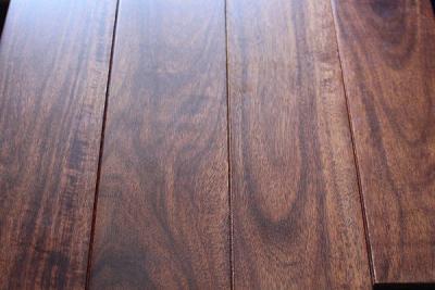 China Solid asian walnut hardwood flooring for sale