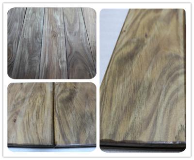 China unfinished acacia hardwood flooring for sale