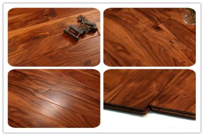China 18mm acacia golden walnut wood flooring for sale