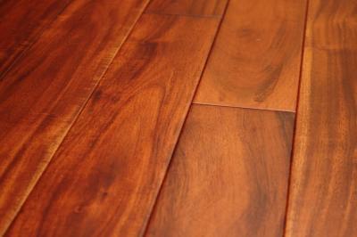 China mahogany stain solid wood flooring acacia for sale