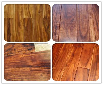 China prefinished acacia(asian walnut ) hardwood flooring for sale