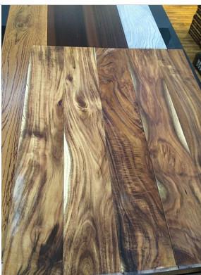China Taiwan original short leaf natural acacia hardwood flooring for sale