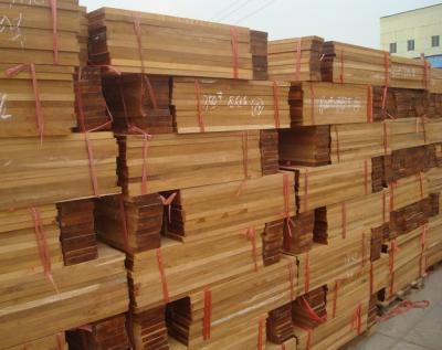China unfinished  teak  wood  board  for  flooring for sale