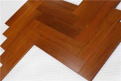 China patterned massive teak chevron parquet for sale