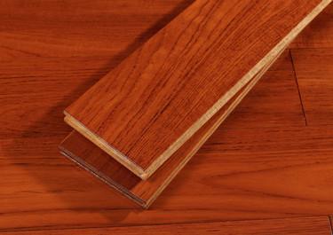 China UV finished burma teak hardwood timber floor for sale