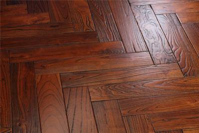 China Hand scraped chinese teak wood flooring for sale