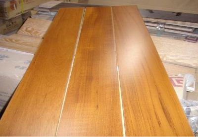 China low price golden teak engineered wood flooring for sale