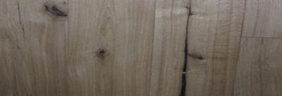 China hand scraped horse nail & natural oiled oak flooring for sale