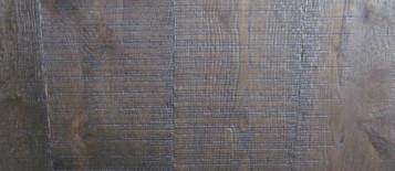 China black oiled irregular sawn mark medium brushed oak flooring for sale