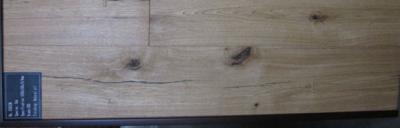 China hand scraped horse nail & natural oiled oak flooring for sale