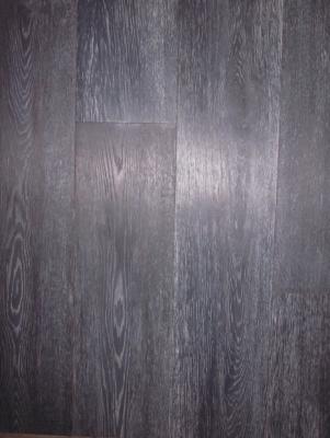 China oak deep valcano brushed white grain hand scraped & natural oiled engineered flooring for sale