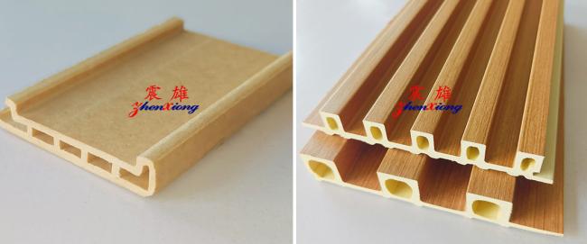 PVC wood plastic production line overview