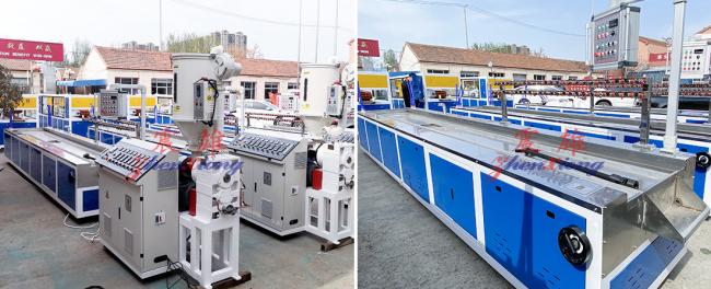 Finished wood plastic products