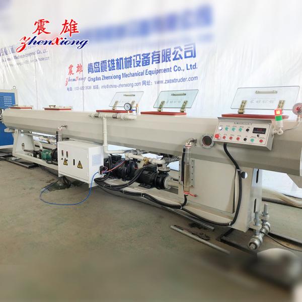 Quality 3T PLC Control Plastic pvc pipe machine Stable PVC Extrusion Low Noise Operation for sale