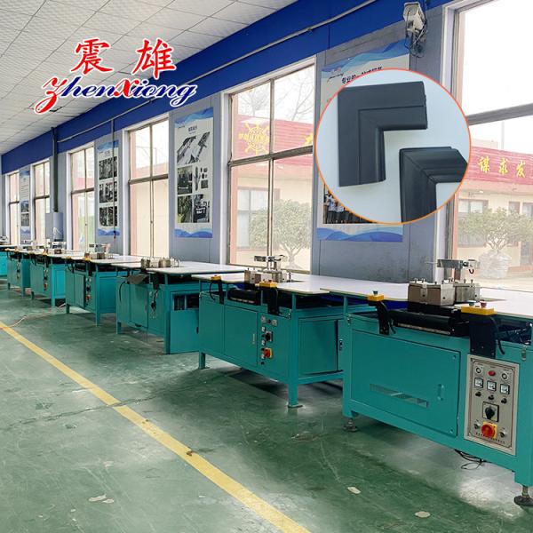 Quality Door Gasket Production Line Auto Gasket Welding Machine Weld Two Corners At Once for sale