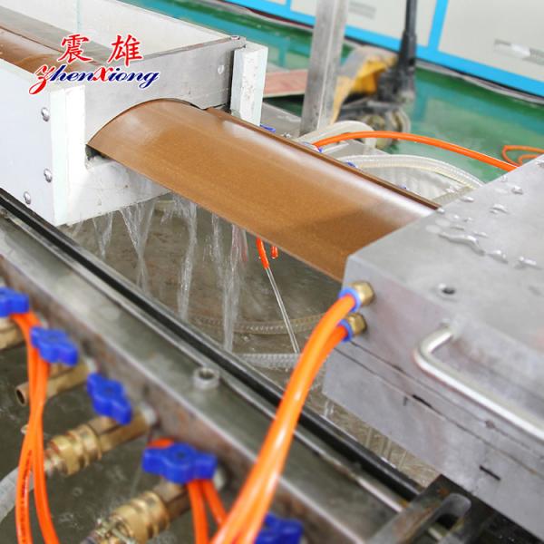 Quality Plastic Pvc Profile Extruder Line Wood Plastic Profile Making Machine High for sale