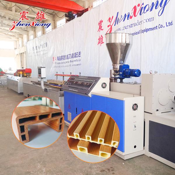 Quality 37KW Plastic Wood Profile Production Line High Output Plastic Profile Extruders for sale
