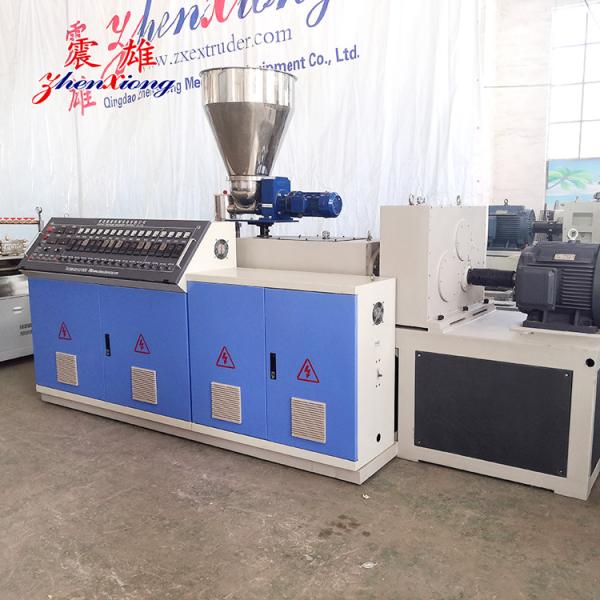 Quality ISO9001 Plastic Profile Extrusion Line PVC UPVC Profile Extrusion Line Stable for sale
