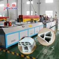 Quality ISO9001 Plastic Profile Extrusion Line PVC UPVC Profile Extrusion Line Stable for sale