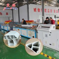 Quality Customizable Plastic Profile Production Line Smooth Door Profile Extrusion 37KW for sale