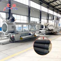 China 600mm PE PP Plastic Pipe Machine Double Wall Plastic Corrugated Pipe Machine for sale