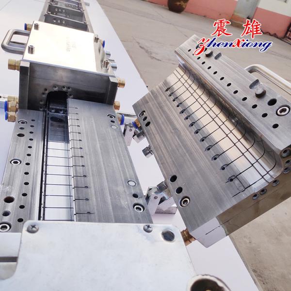 Quality High Strength Plastic PVC Extrusion Blow Moulding WPC Profile Mold Wear Resistant for sale