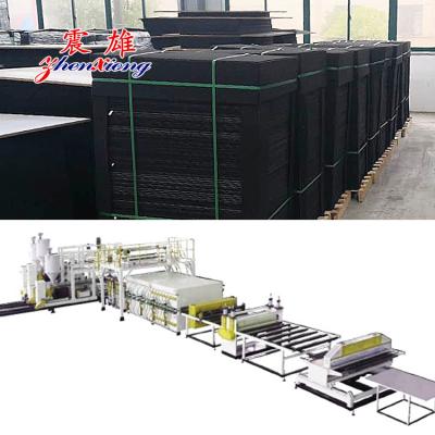 China High Speed Plastic Board Extrusion Machine PP PE Honeycomb Panel Efficient Production for sale