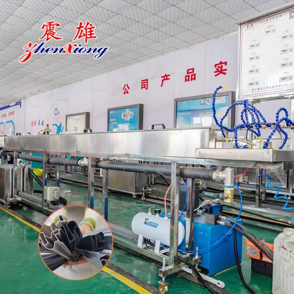 Quality PVC Freezer Door Gasket Production Line Semi Automatic Pvc Profile Extrusion 1800mm for sale
