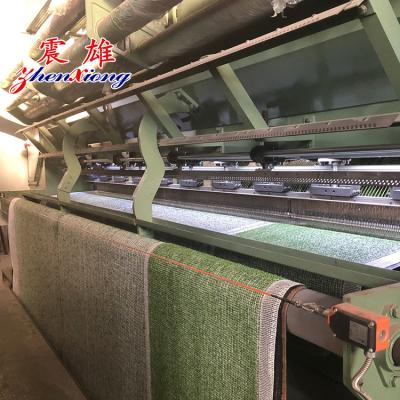 China Automation Artificial Grass Making Machine with 7200 × 1500 × 3000mm Dimension and 20 - 55 mm Yarn Height for Long Lasting Color for sale