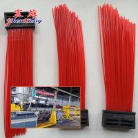 China Fast Plastic Wire Making Machine Paint Brush Double Station Wire Winding Machine for sale