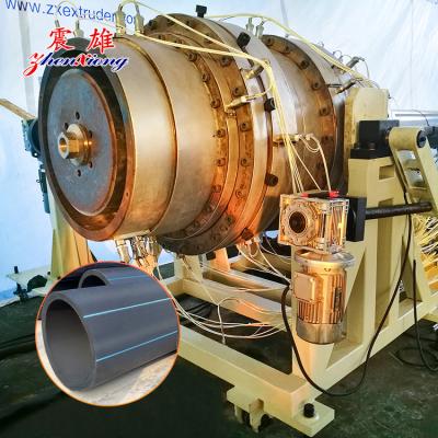China Large Diameter HDPE Pipe Extrusion Machine with 315-630 Pipe Specifications and 850-1000 kg/h Output for sale
