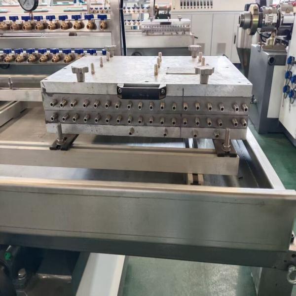 Quality Wall Panel Production Line 600mm PVC WPC Interior Wall Panel Extrusion Machine for sale
