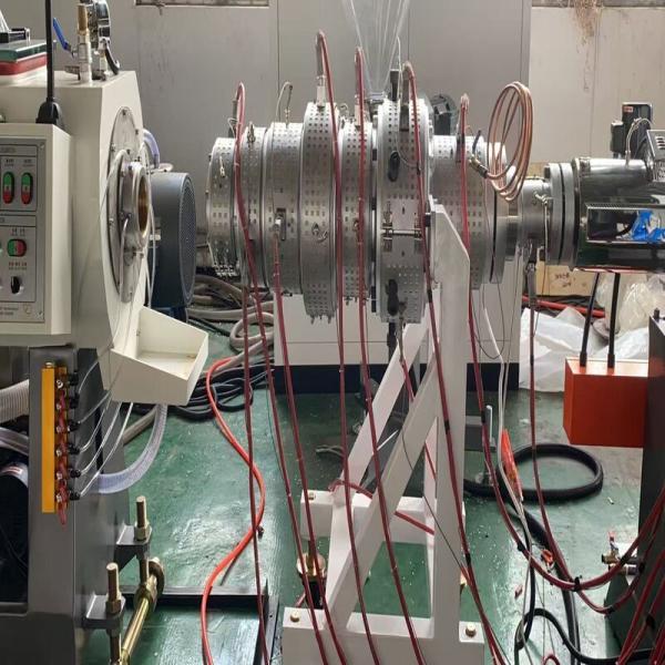 Quality Small Size PE Pipe Line 16mm ‑ 32mm Water Pipe Single Screw Extrusion Machine for sale