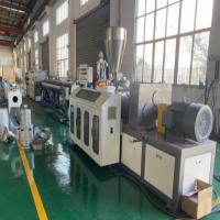 China PVC 400mm Ceiling Panel Ceiling Extrusion PVC Profile Extrusion Line for sale