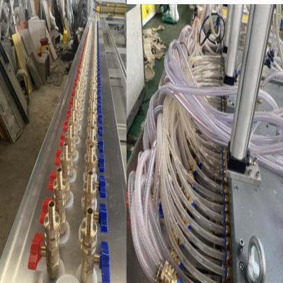 China PVC180 Plastic Steel PVC Profile Extrusion Line Plastic Profile Extrusion Machine for sale