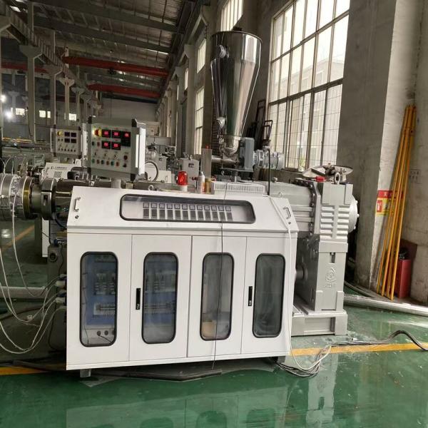Quality Feeding Single Screw Pvc Pipe Machine 110mm ‑ 400mm Plastic Pipe Extruder for sale