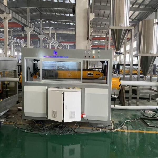 Quality Feeding Single Screw Pvc Pipe Machine 110mm ‑ 400mm Plastic Pipe Extruder for sale