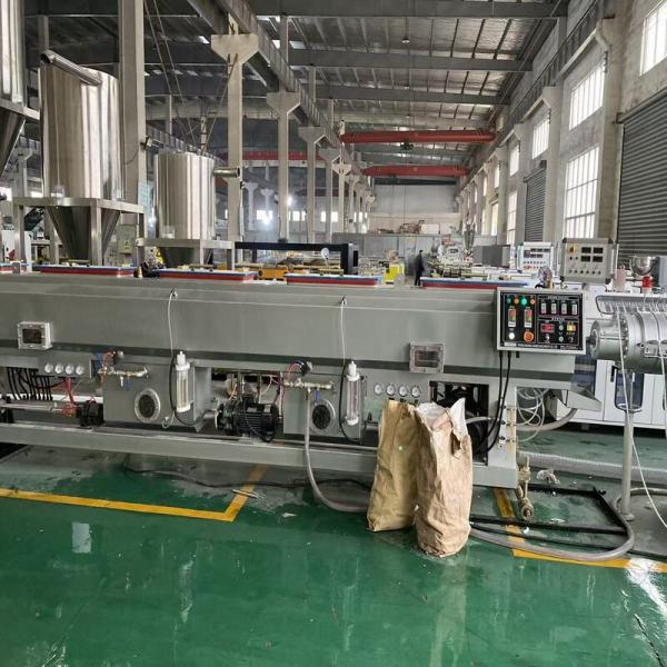 Quality Feeding Single Screw Pvc Pipe Machine 110mm ‑ 400mm Plastic Pipe Extruder for sale
