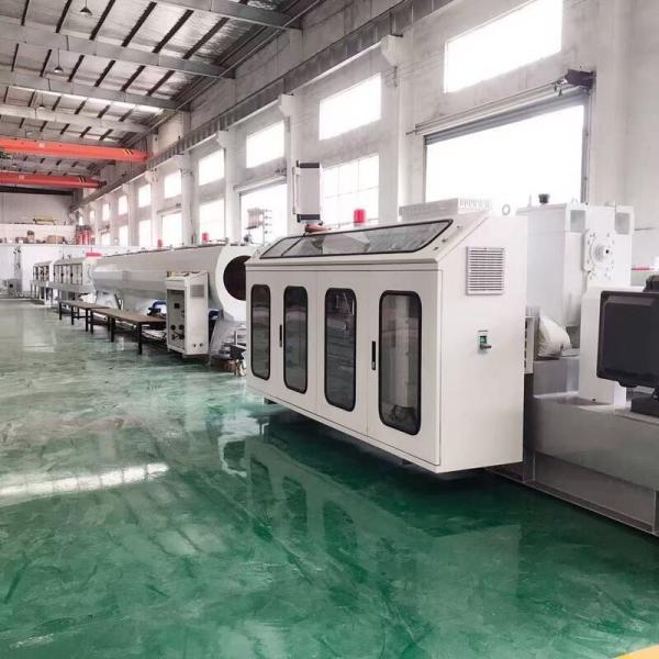 Quality Customized HDPE PE Pipe Extrusion Line 16 ‑ 630mm  Single Screw Extruder for sale