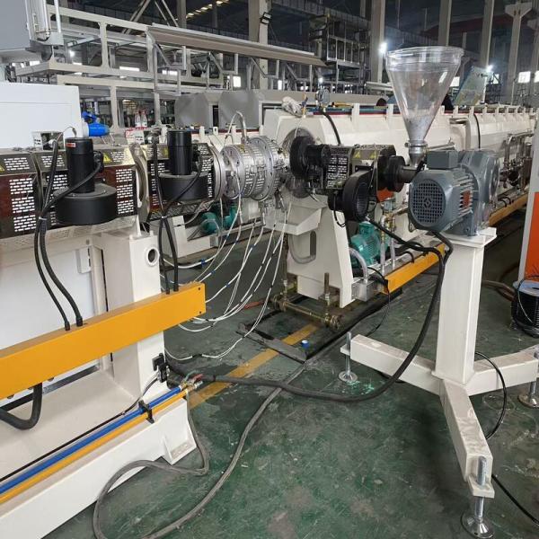 Quality Customized HDPE PE Pipe Extrusion Line 16 ‑ 630mm Single Screw Extruder for sale
