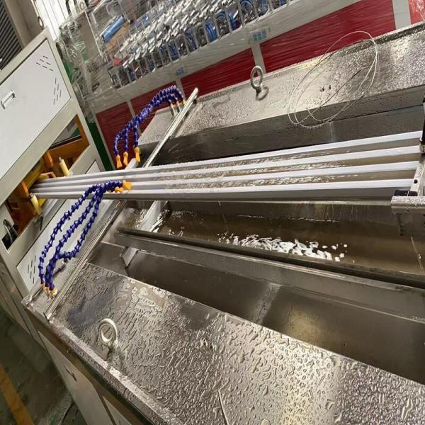 Quality PVC Composite Wall Panel Machine Conical Fluted Pvc Wall Panel Production Line for sale
