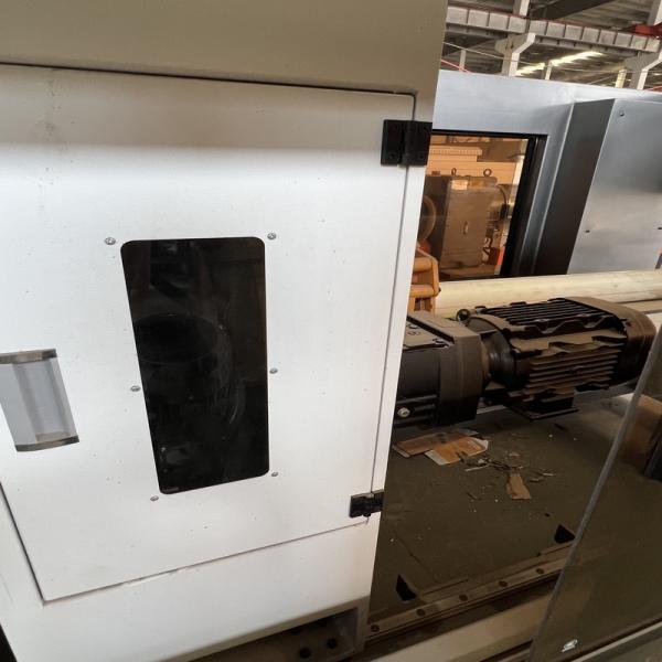Quality 250 - 630mm Chipless Cutting Machine PLC PE Pipe Plastic Pipe Extruder for sale