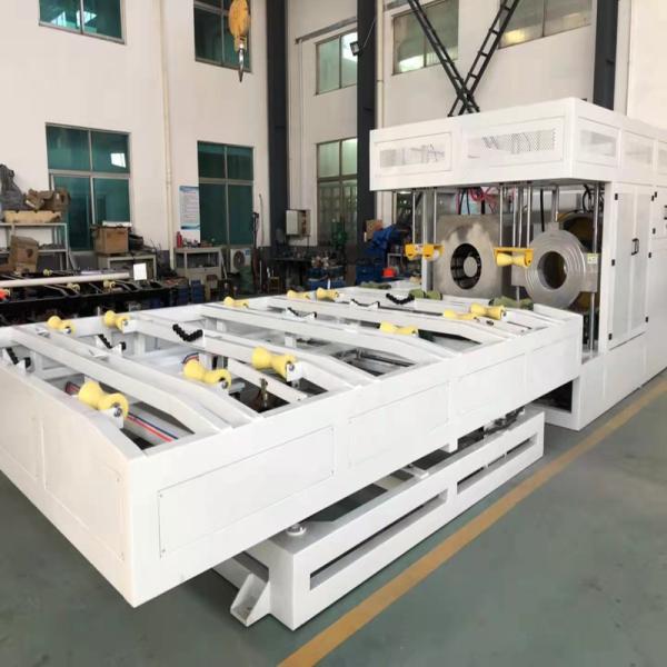 Quality Touch Screen Plastic Pipe Extrusion Line 160mm - 400mm Machine Extrusion Pvc for sale
