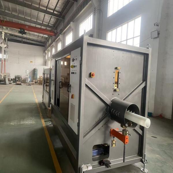 Quality 2 3 4  Haul Off Pvc Extruder Machine Wear Resistant Pvc Twin Pipe Production Line OEM for sale