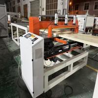 China PVC Automatic  WPC Door Production Line Wall Panel Cross Cutting Machine for sale