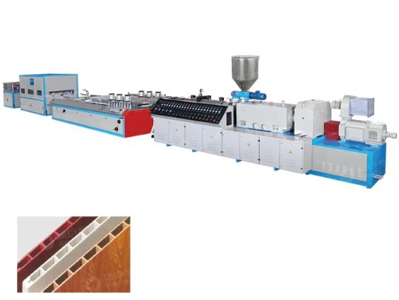 Quality Waterproof Door Board Extrusion Line PVC Wood Plastic Wpc Door Frame Machine for sale