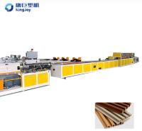 China WPC Composite Wood WPC Profile Extrusion Line WPC Profile Machine for sale