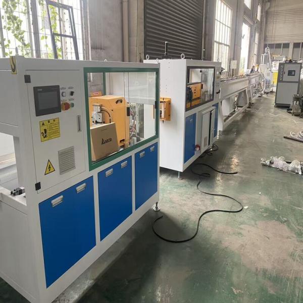 Quality Pressure Resistant PPR Pipe Extrusion Machine 20mm - 110mm Ppr Pipe Making for sale